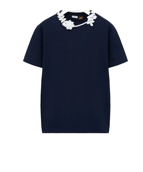 Loewe Regular Fit T-shirt In Cotton