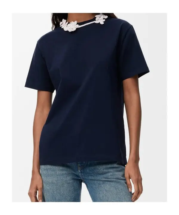 Loewe Regular Fit T-shirt In Cotton