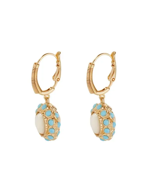 Gas Bijoux Tao Splash Earrings - Yellow