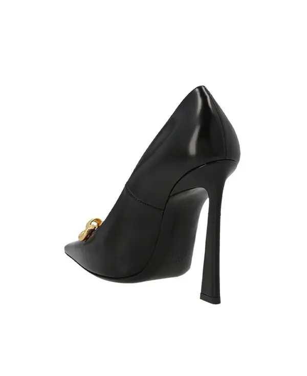 Saint Laurent Chain-link Slip-on Pumps