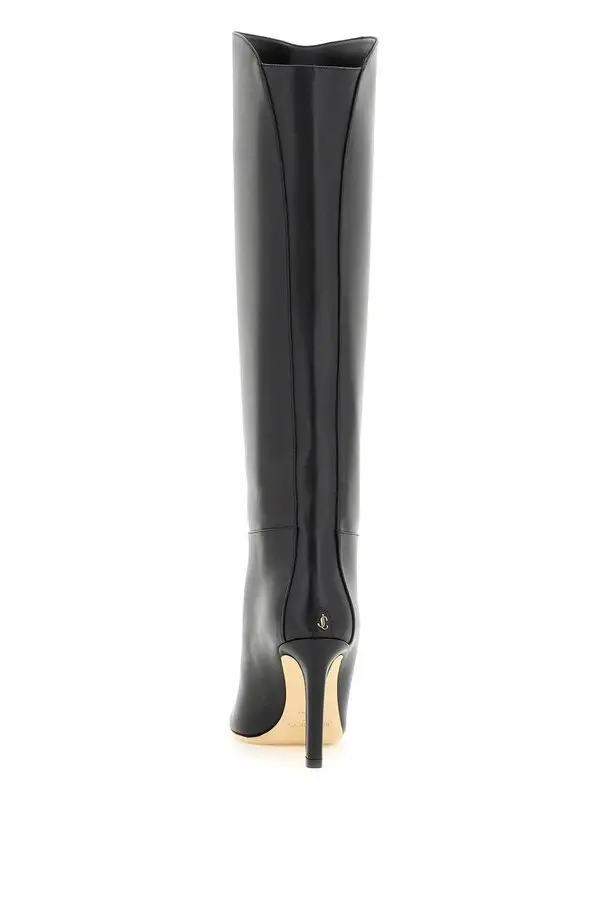 JIMMY CHOO Karter Slip-on Boots