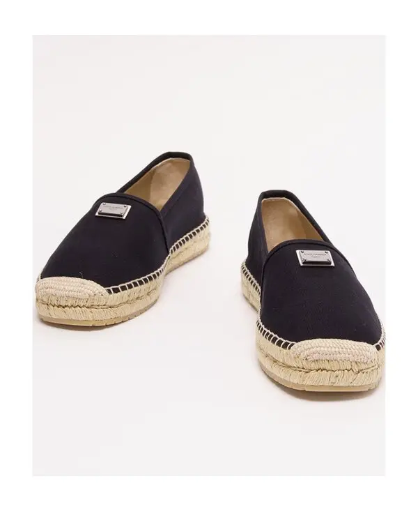 Dolce & Gabbana Logo Plaque Espadrilles