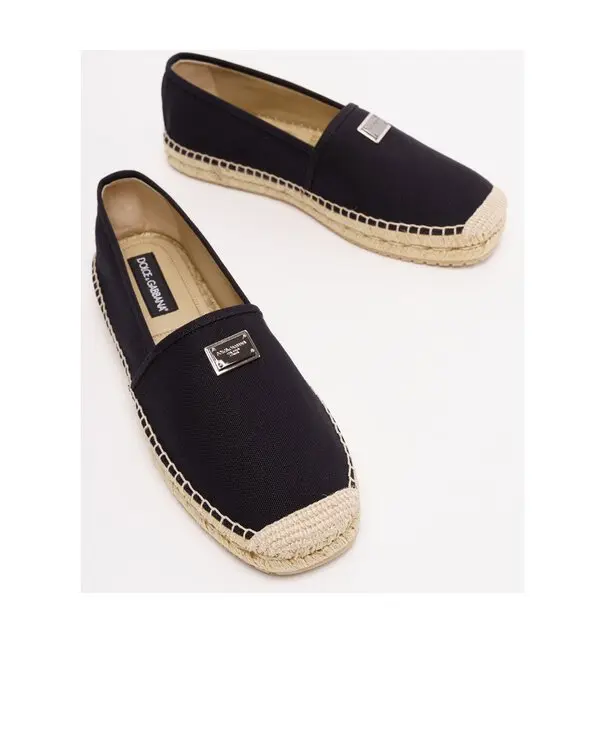 Dolce & Gabbana Logo Plaque Espadrilles