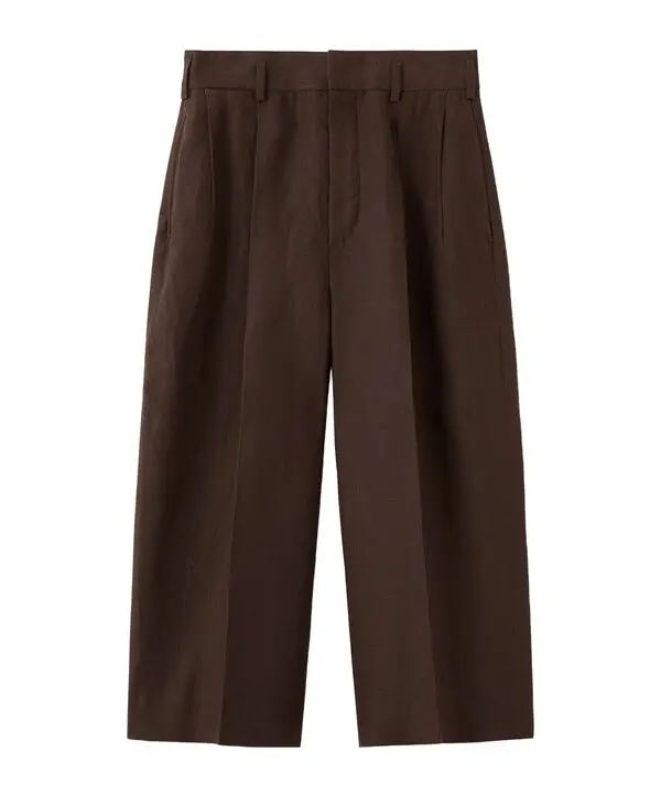 Loro Piana Hector Pleated Tailored Trousers