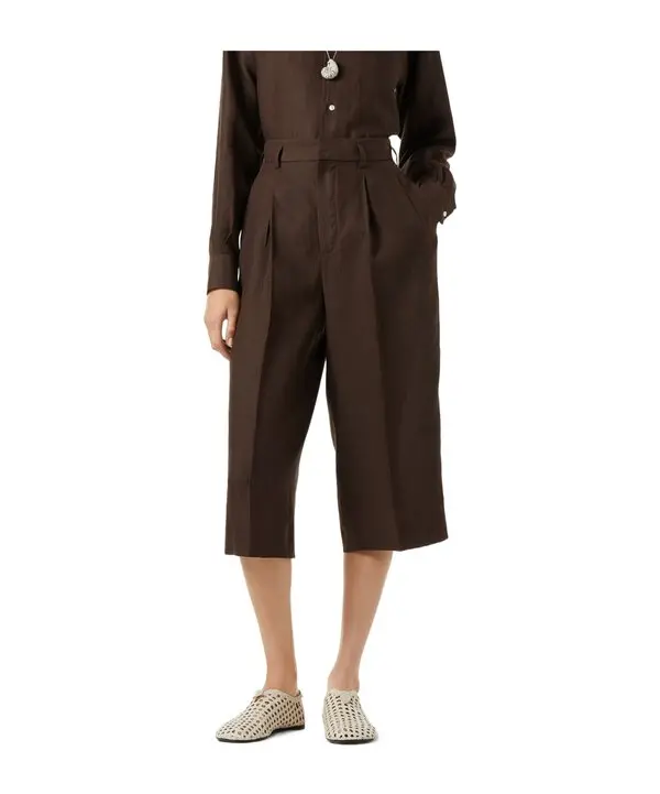Loro Piana Hector Pleated Tailored Trousers