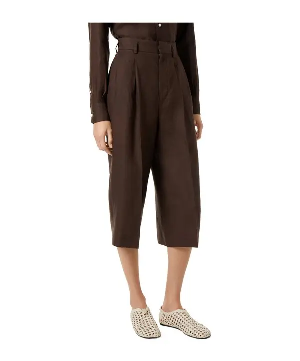 Loro Piana Hector Pleated Tailored Trousers