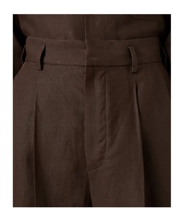 Loro Piana Hector Pleated Tailored Trousers