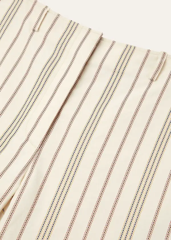 Loro Piana Regan Striped Trousers