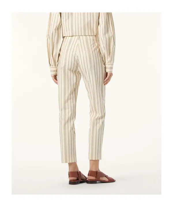 Loro Piana Regan Striped Trousers