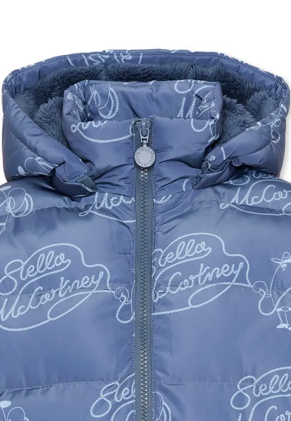Stella McCartney Long-sleeved Zippered Cotton Jacket