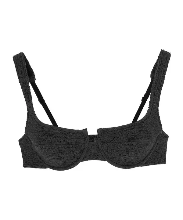 MC2 SAINT BARTH Bikini Top - Black
