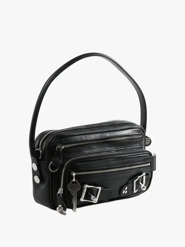 Acne Studios Medium Zippered Shoulder Bag