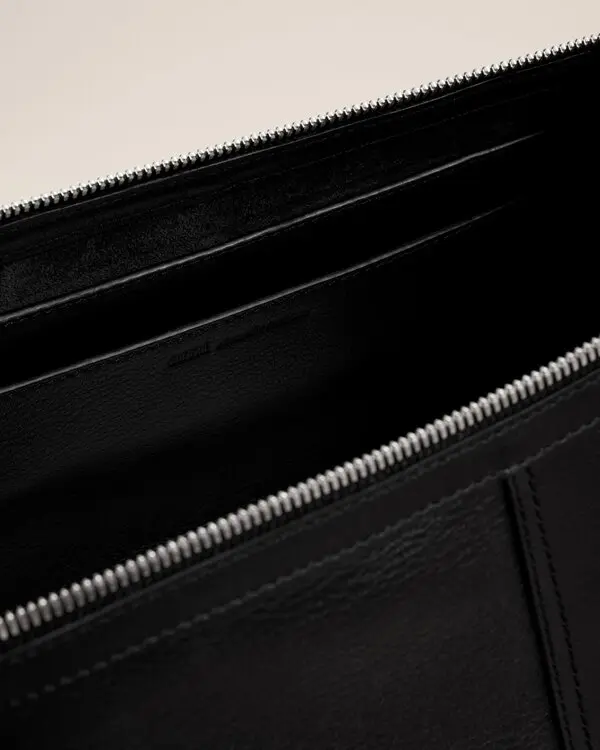 AMI Paris Small Taurillon Leather Etienne Crossbody Bag