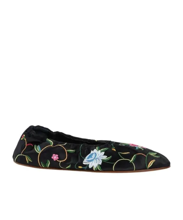 Kenzo Ballet' Ballerinas In Embroidered Satin