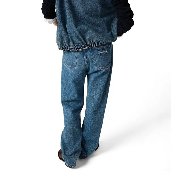 Miu Miu Five-pocket Denim Jeans