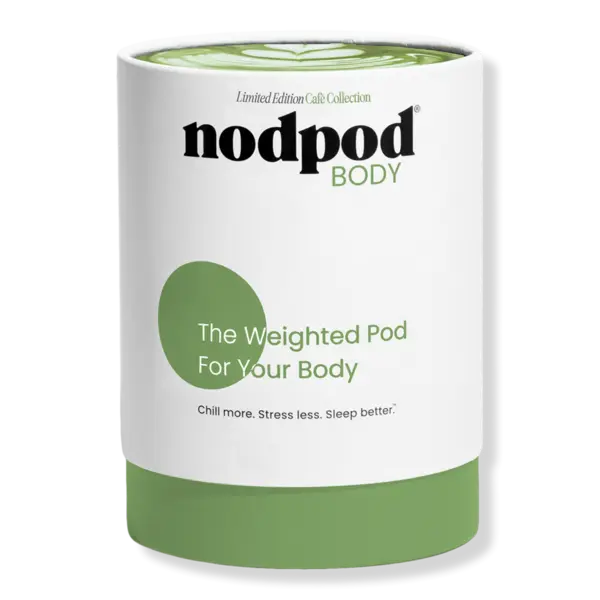 NODPOD Weighted Pod For Your Body Cafe Collection - Matcha