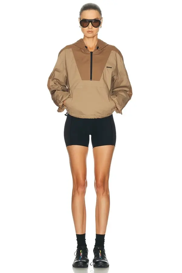 SKIMS Woven Cotton Jacket - Desert