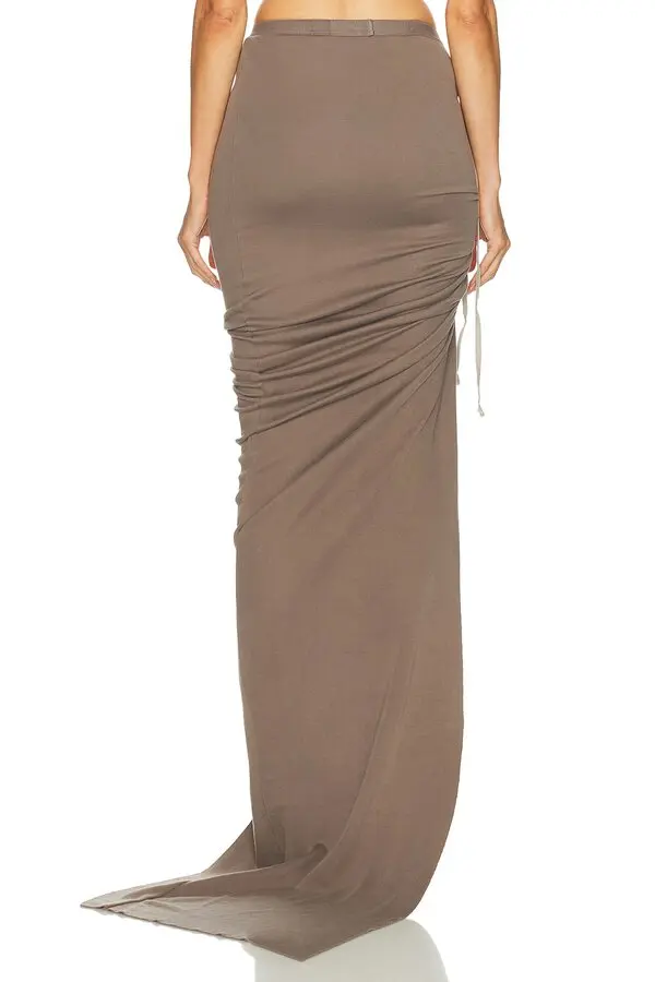 Rick Owens Edfu Skirt - Dust