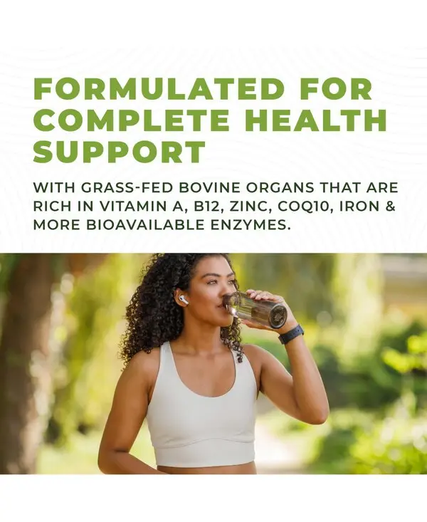 LEFT COAST PERFORMANCE Grass-fed Beef Organ Complex