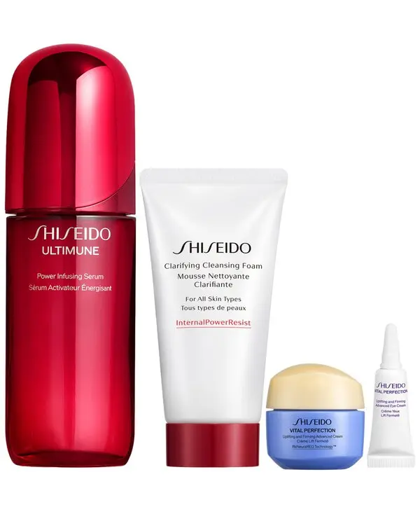 SHISEIDO 4-piece Ultimune Strengthening Serum Set