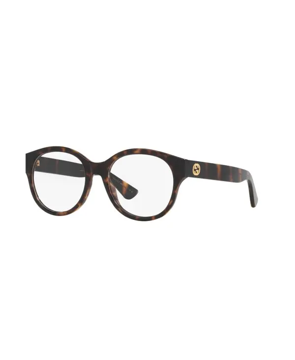 Gucci Round Eyeglasses - Tortoise