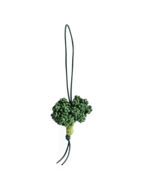 JW Anderson Broccoli Charm Pendant - Green