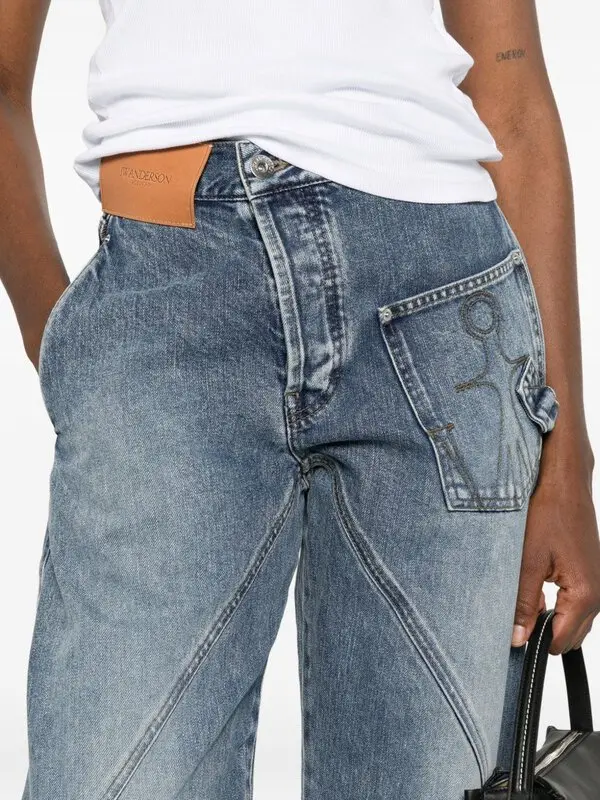 JW Anderson Twisted Seam Denim Jeans