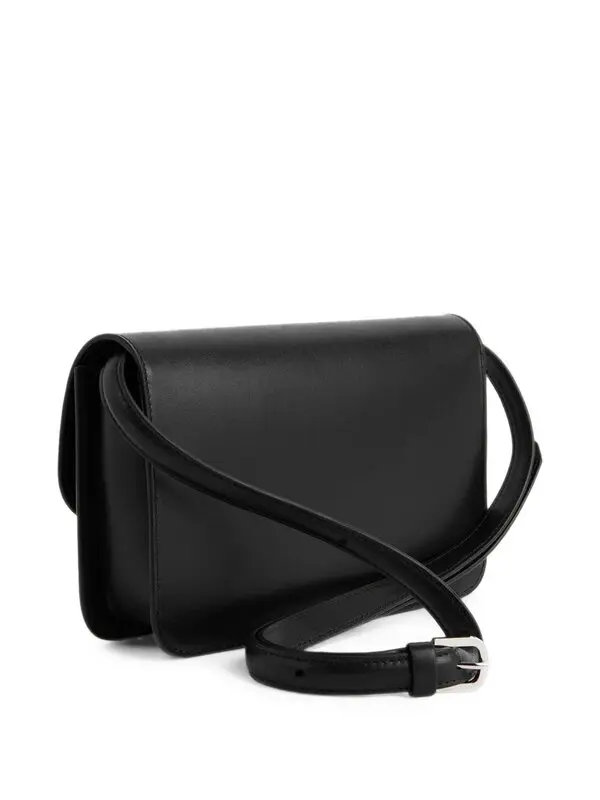TOTEME T-lock Leather Crossbody Bag
