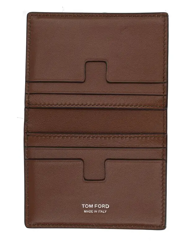 TOM FORD Portacarte Pieghevole "t Line Classic