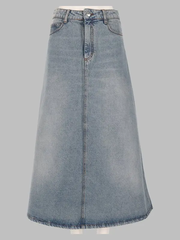AMI Paris Cotton Maxi Skirt