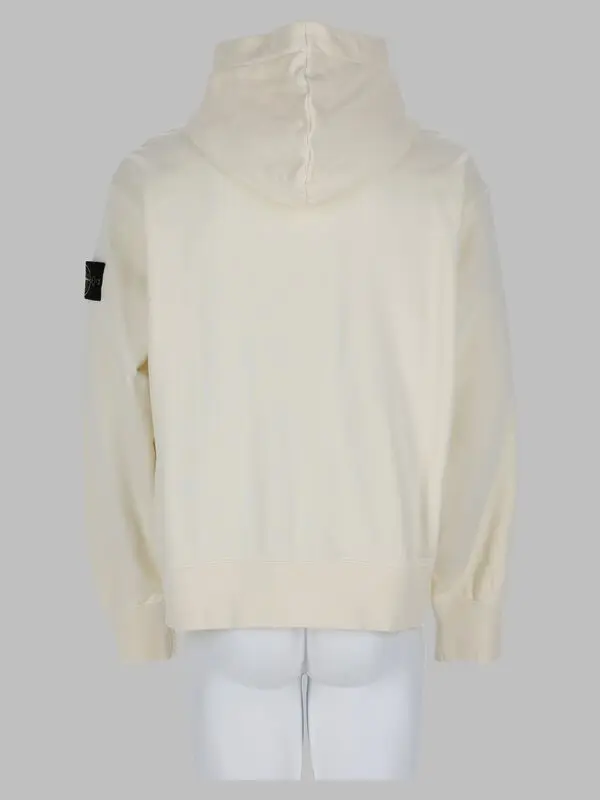Stone Island Felpa Con Patch Logo