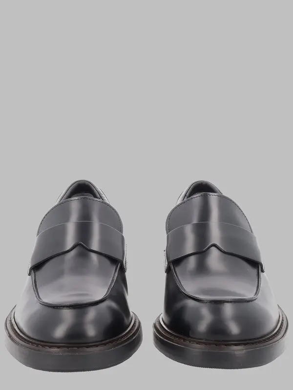 Hogan H704 Leather Loafers