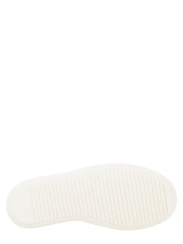 Rick Owens Sneaker Basse In Denim Di Cotone