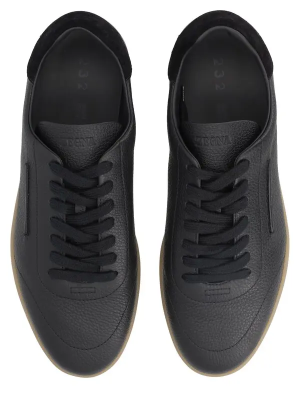 Zegna 232" Lace-up Sneakers - Black