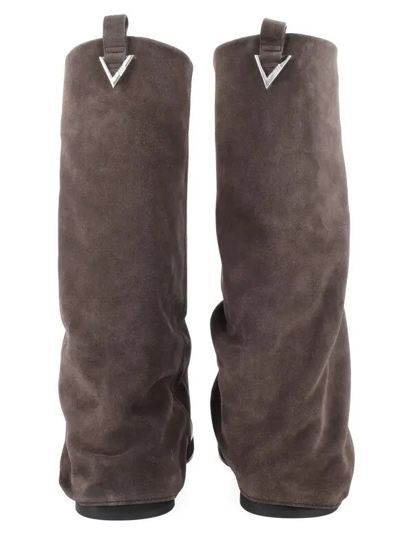 Attico Robin Combat Boots - Brown