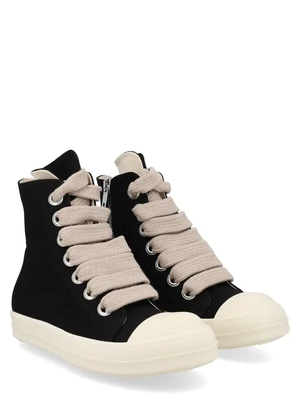 Rick Owens Jumbolace High Top Sneakers