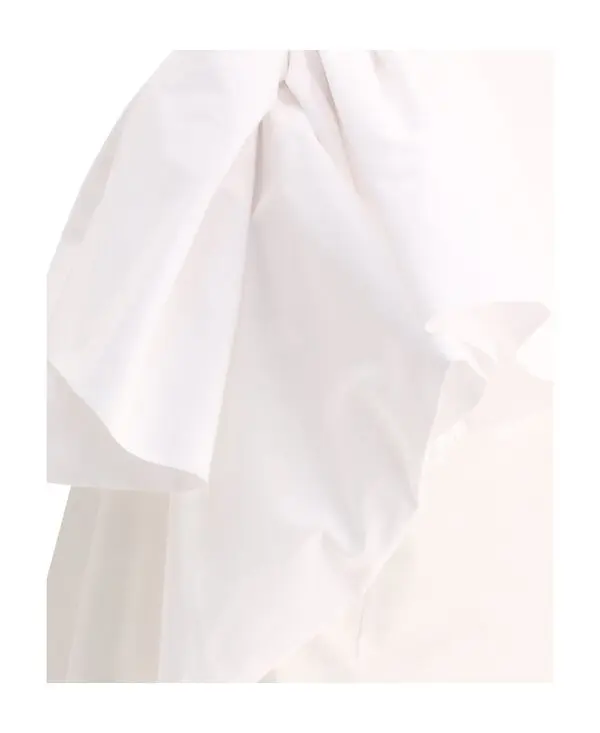 Alexander McQueen Ruffled V-neck Shirt