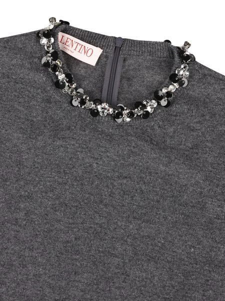 Valentino Garavani Embellished Crewneck Short-sleeved Jumper
