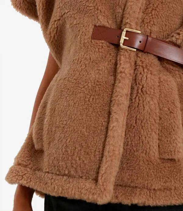 Max Mara Faux Fur Gilet
