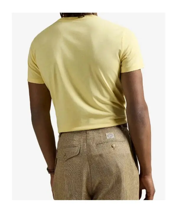Polo Ralph Lauren Logo Crew Neck T-shirt - Yellow