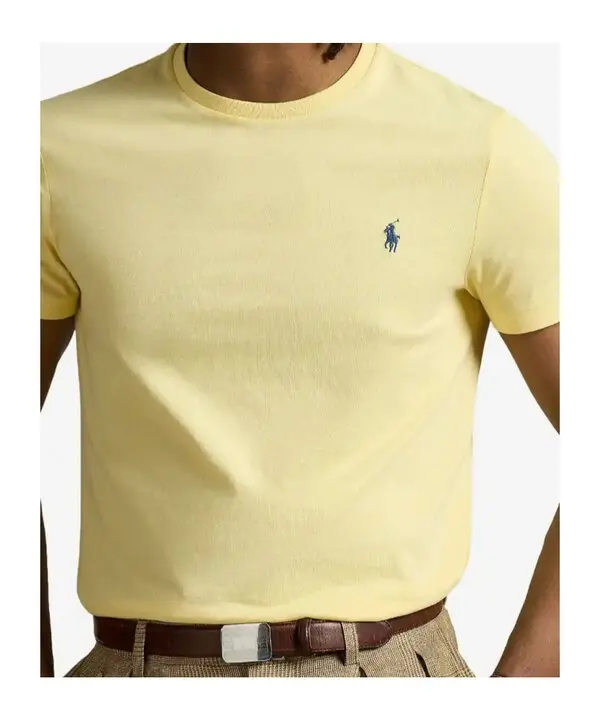 Polo Ralph Lauren Logo Crew Neck T-shirt - Yellow