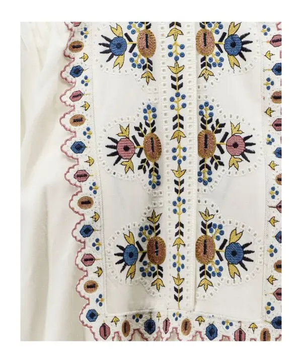 Isabel Marant Étoile Monique Embroidered Blouse - White