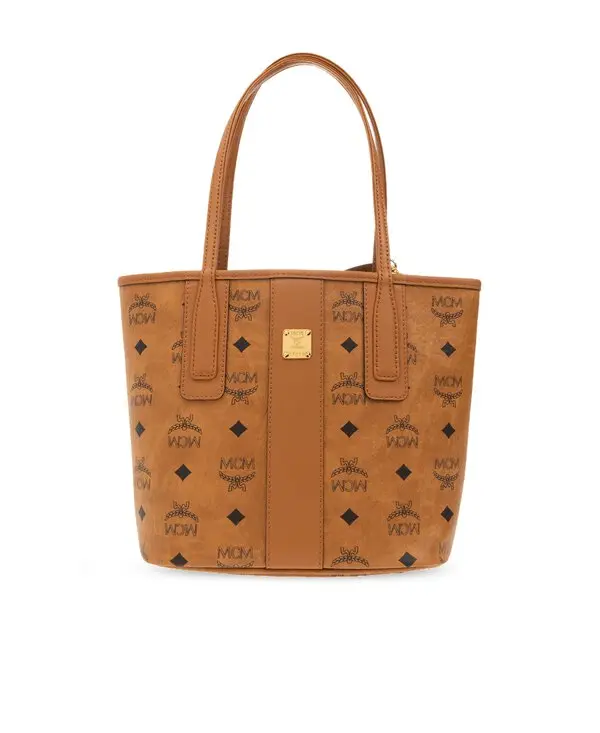 Mcm Liz Reversible Mini Top Handle Bag