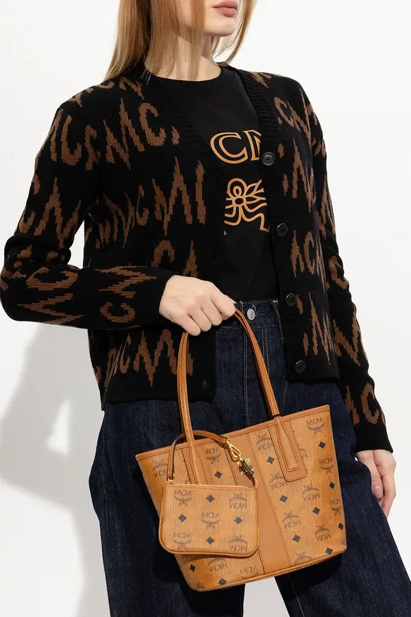 Mcm Liz Reversible Mini Top Handle Bag