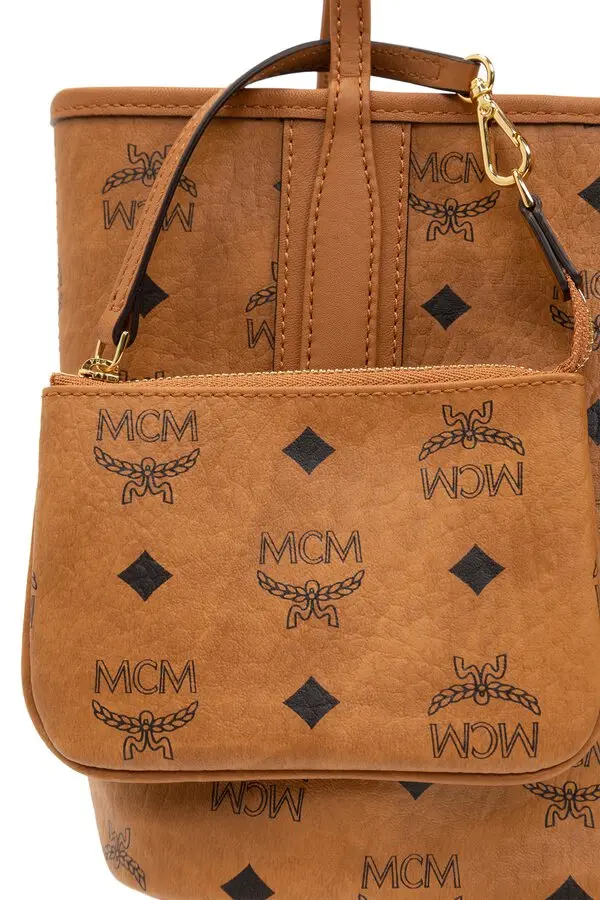 Mcm Liz Reversible Mini Top Handle Bag