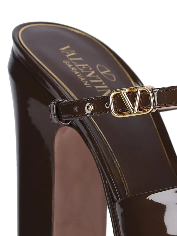 Valentino Garavani Logo Platform High-heeled Sandals