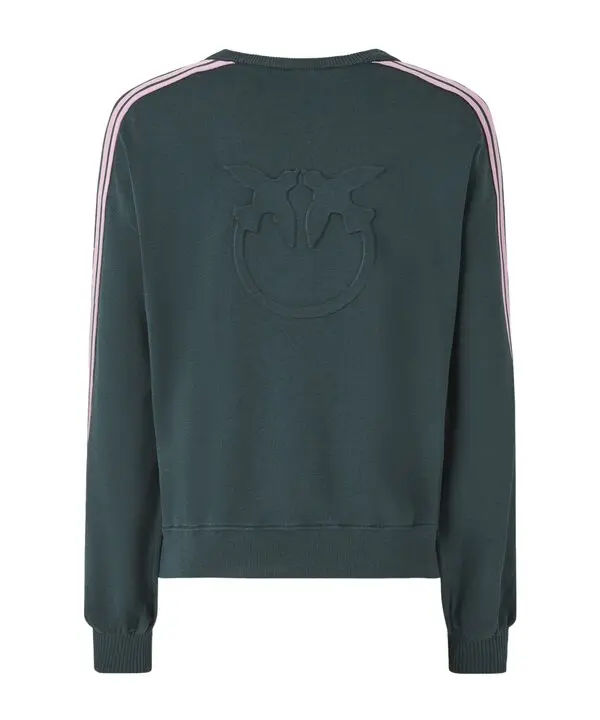 Pinko Love Birds Logo Sporty Sweatshirt