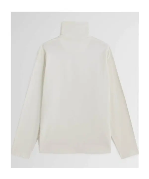 Phoebe Philo Relaxed Long Sleeve Cotton Jersey Top - Cream