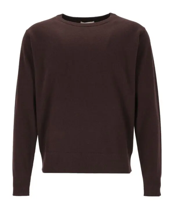 Dries Van Noten Long-sleeved Crew-neck Shirt - Brown