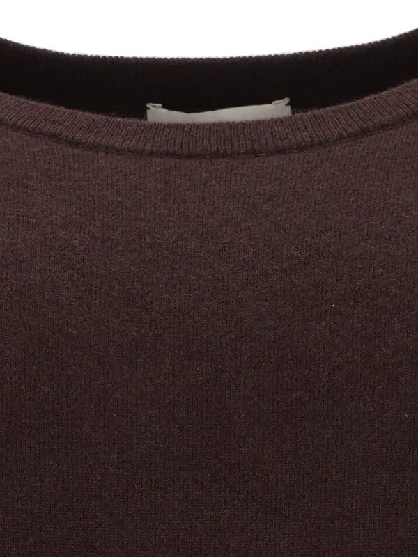 Dries Van Noten Long-sleeved Crew-neck Shirt - Brown